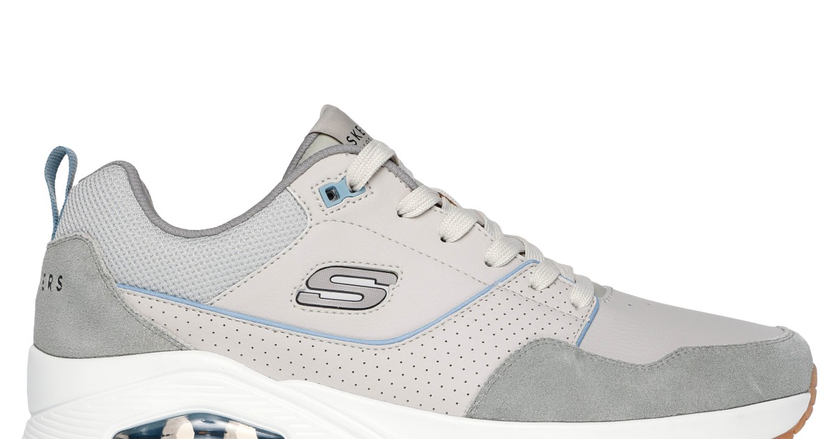 Skechers - UNO / RETRO ONE - Sneaker Bőr Férfi utcai cipő